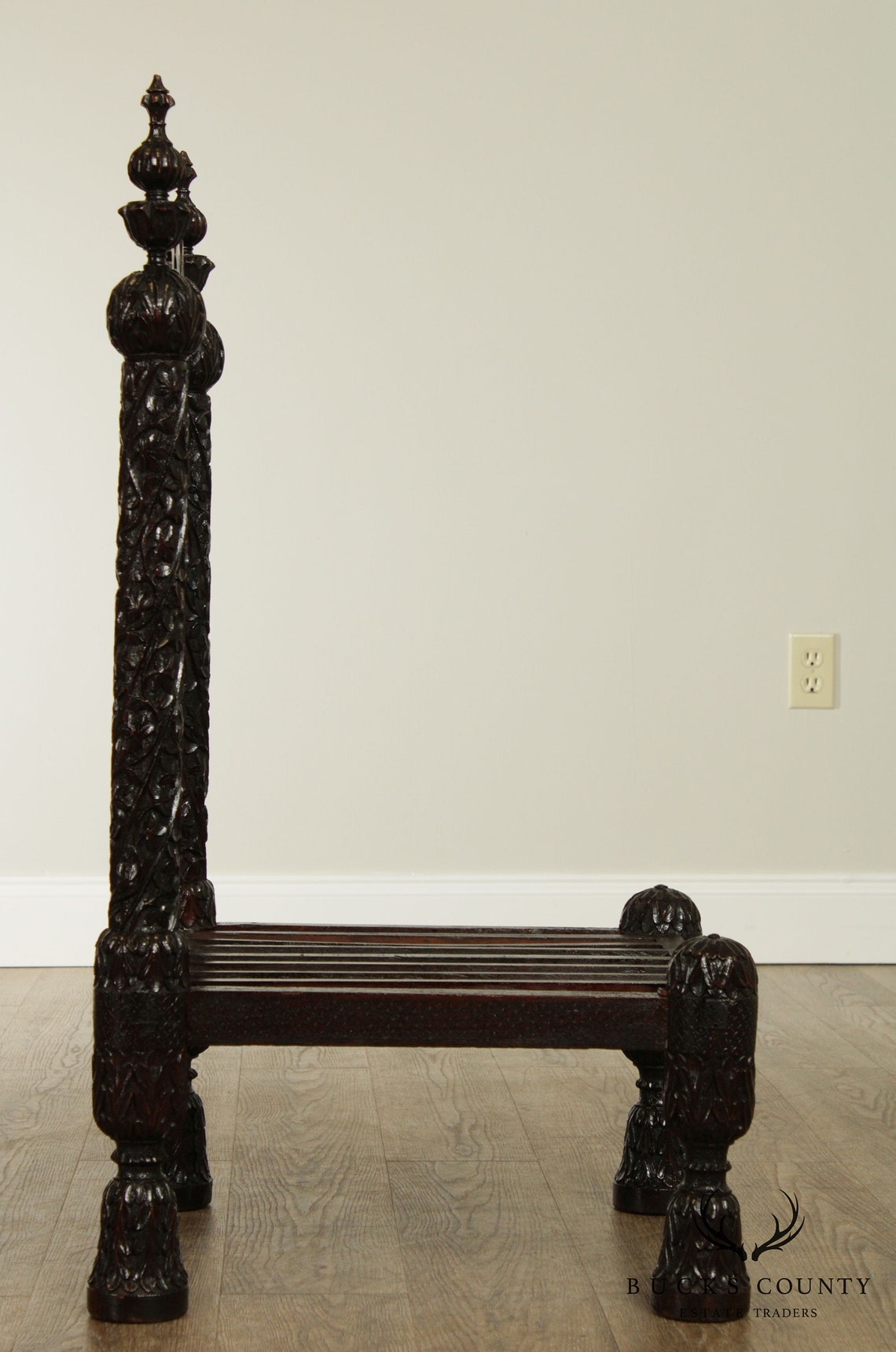 Antique Indian Hand Carved Low Pidda Chair - Etsy