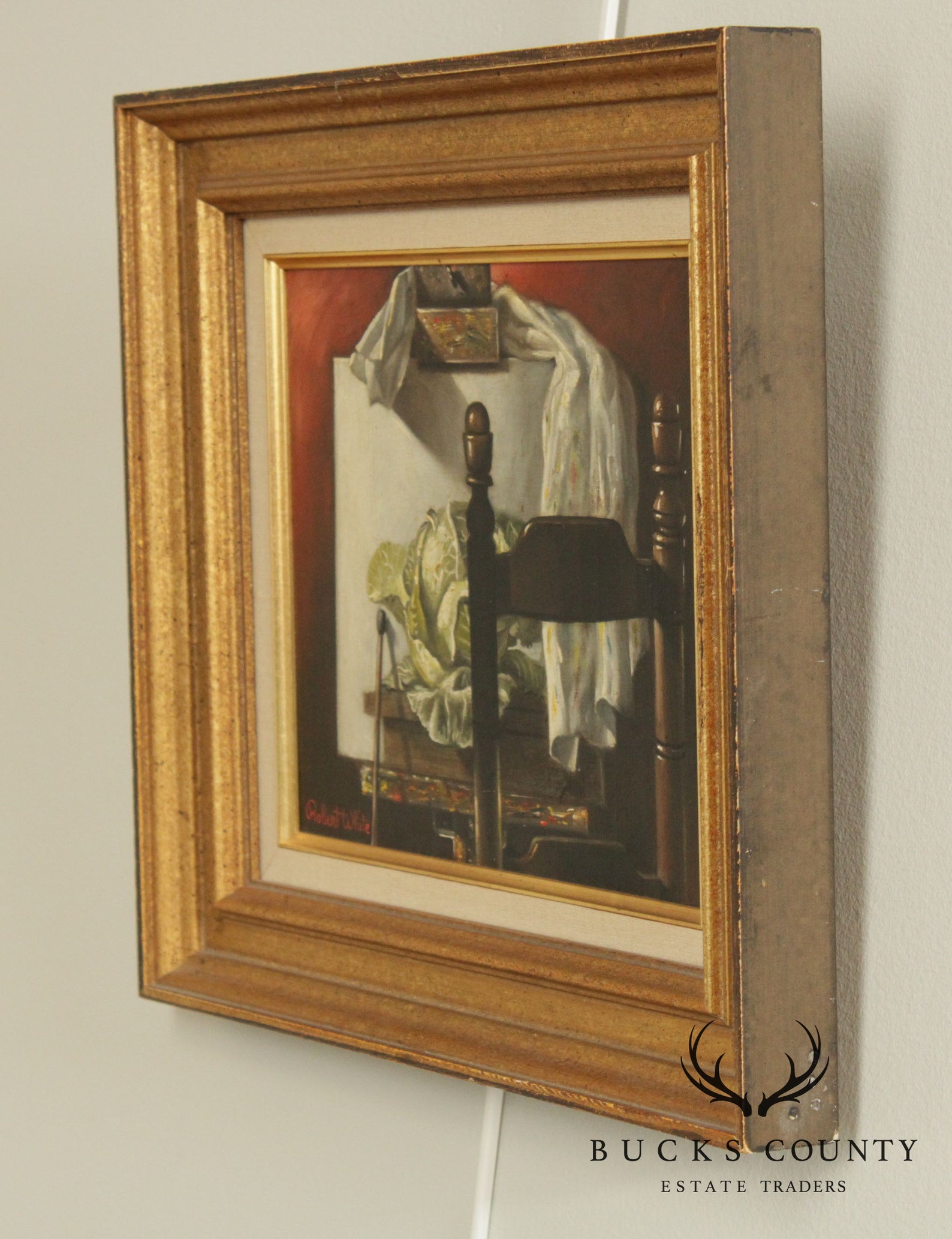 Robert White Still Life Framed Oil Painting | Etsy