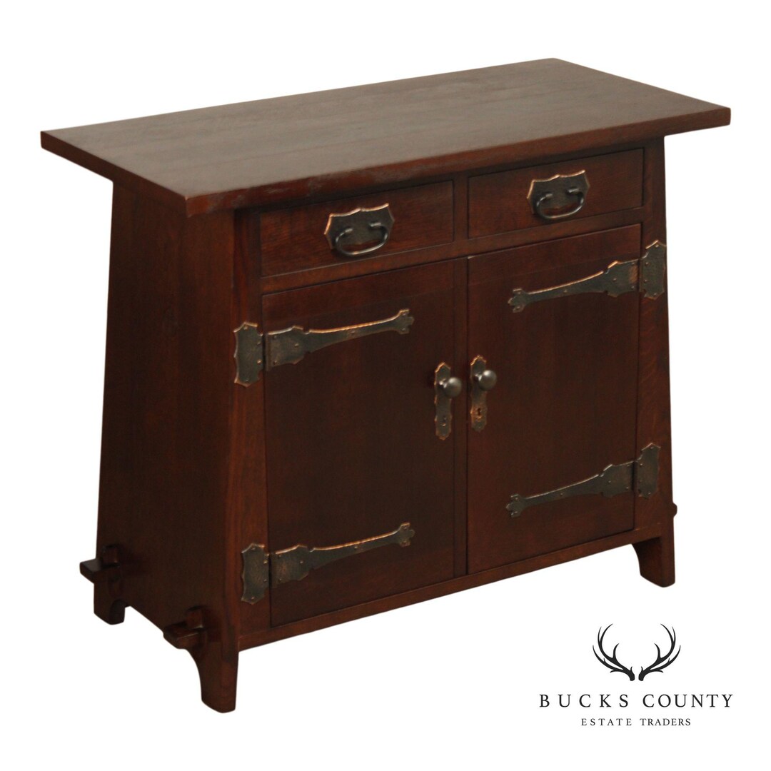 Stickley Roycroft Reissue Mission Oak Cellarette Cabinet - Etsy