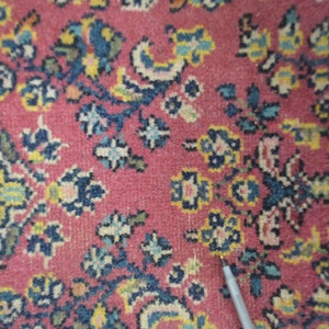 Antique 19th Century Victorian Carpet Upholstered Platform Rocker - Etsy