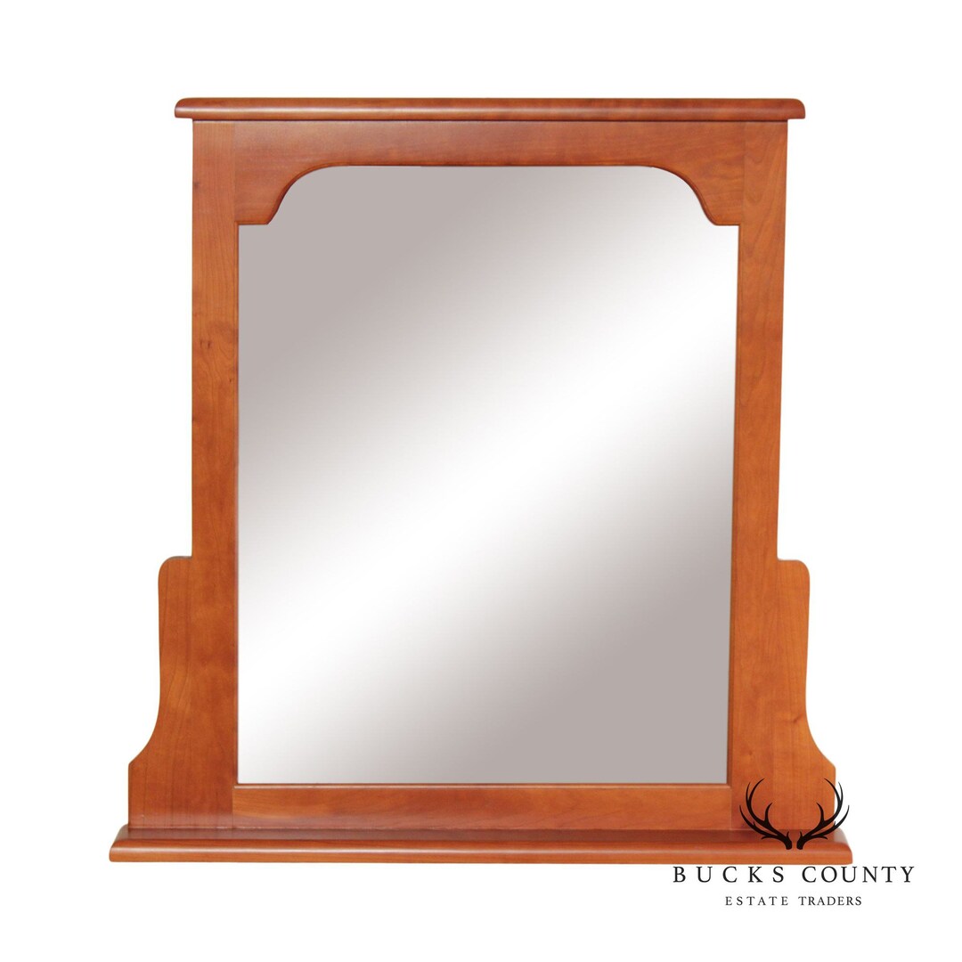 Stuart David Solid Cherry Frame Wall Mirror - Etsy