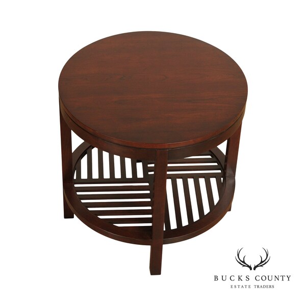 Round Stickley Coffee Table - Etsy