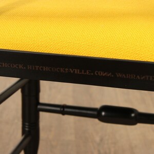 L. Hitchcock Black and Gold Stencil-decorated Side Chair - Etsy