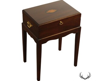 Box on Stand Side Table - Etsy