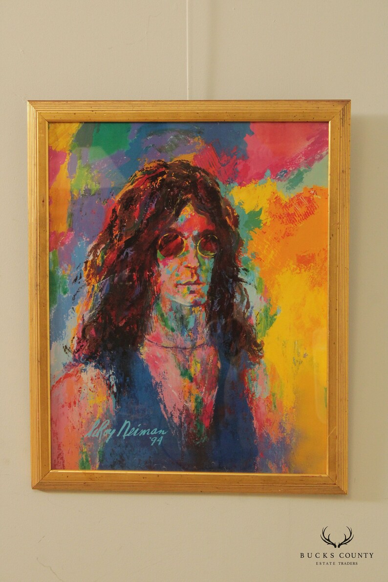 Leroy Neiman 'howard Stern' Portrait Framed Lithograph - Etsy
