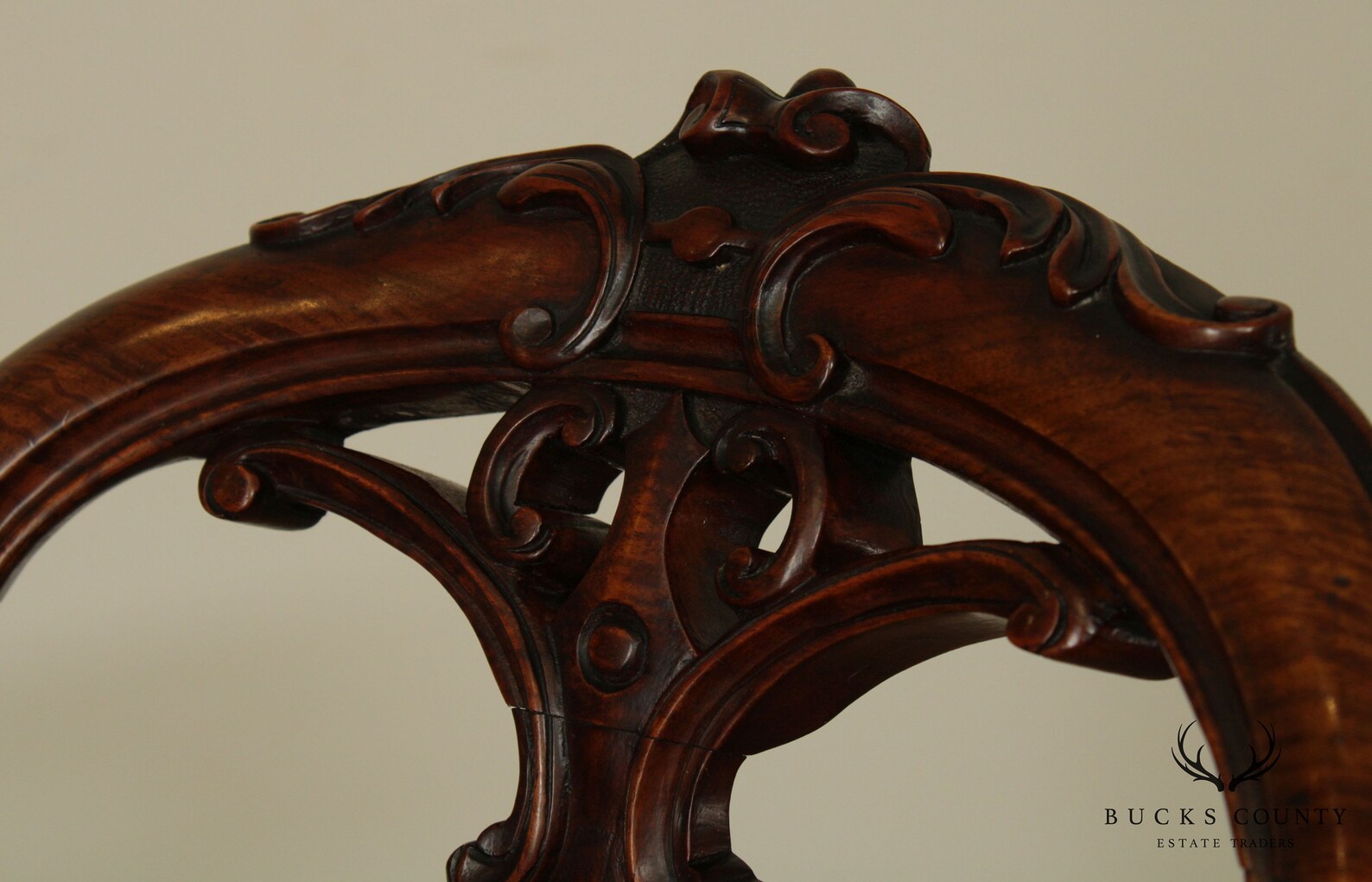 Antique Victorian Rococo Revival Set 6 Rosewood Side Dining - Etsy