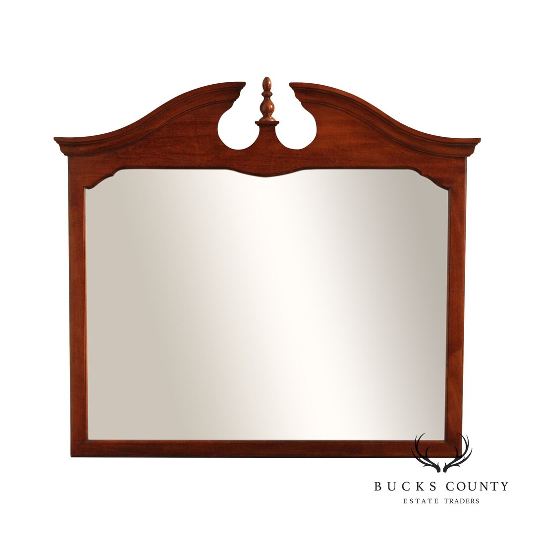 Thomasville Federal Style Cherry Wall Mirror - Etsy
