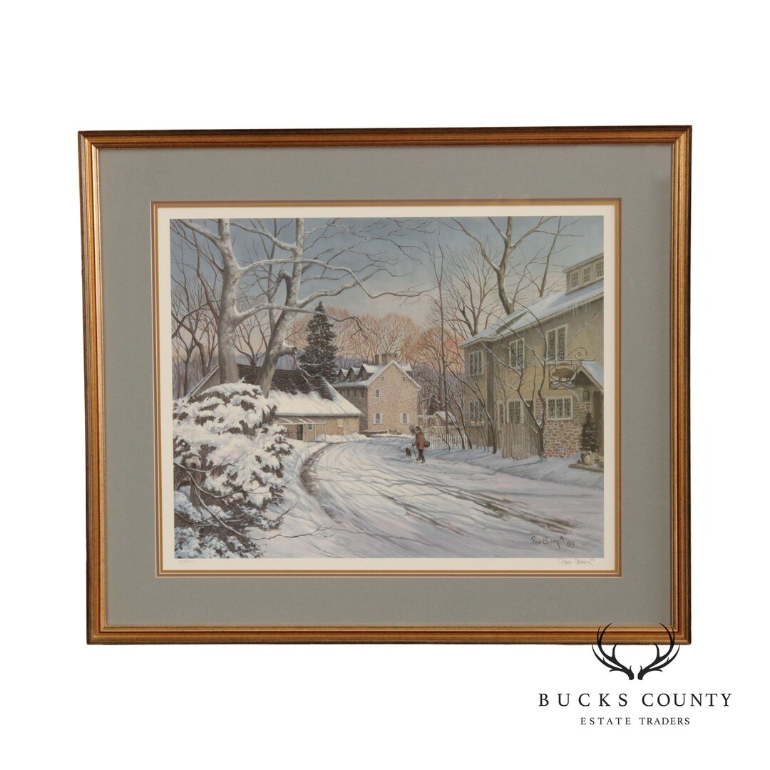 George Booz 'phillips Mill Corner' Fine Art Print - Etsy