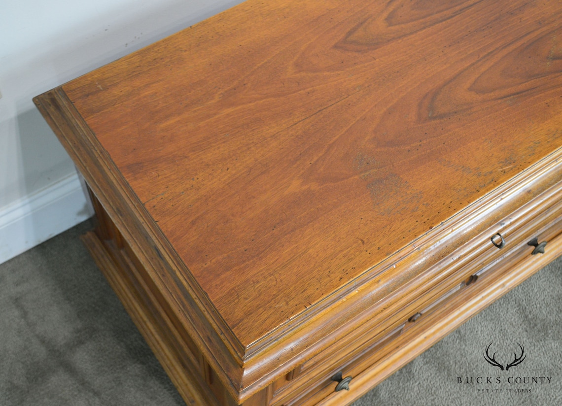 Italian Walnut Silverware Chest Made in Italy for Bloomingdales - Etsy