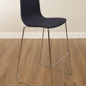 Arper Set 4 Italian Chrome Base Aava Bar Stools A - Etsy
