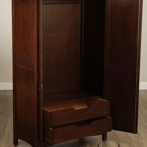Stickley Mission Collection Oak Wardrobe Armoire - Etsy