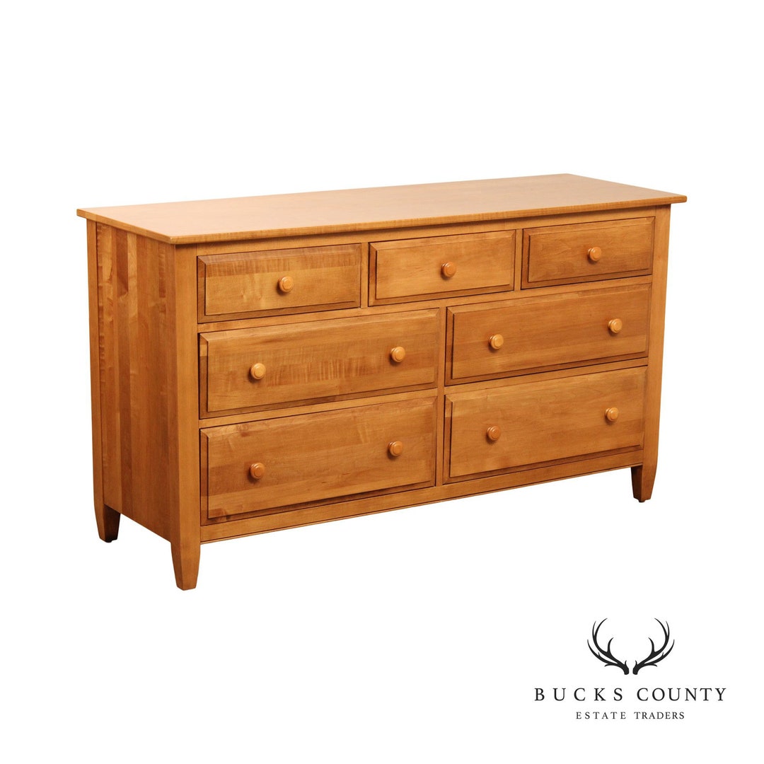 Ethan Allen Country Colors Seven Drawer Maple Dresser - Etsy