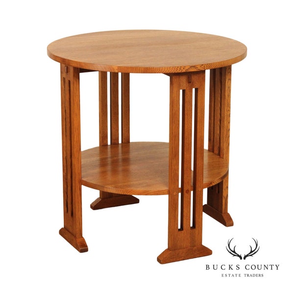 Round Stickley Coffee Table - Etsy