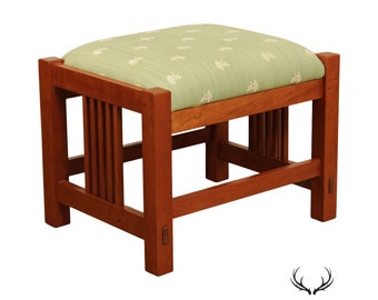 Stickley Foot Stool - Etsy