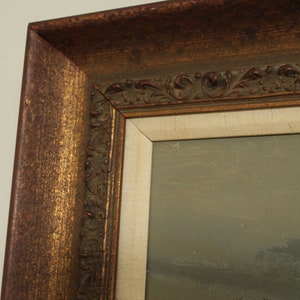 Chet Reneson (B. 1934 Connecticut) Untitled Oil Painting Men Duck ...