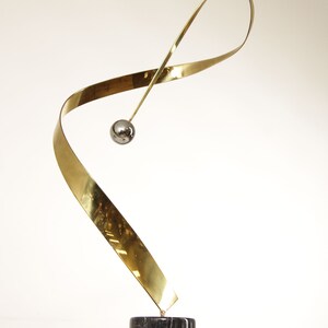 Curtis Jere Modern Kinetic Ribbon Sculpture - Etsy