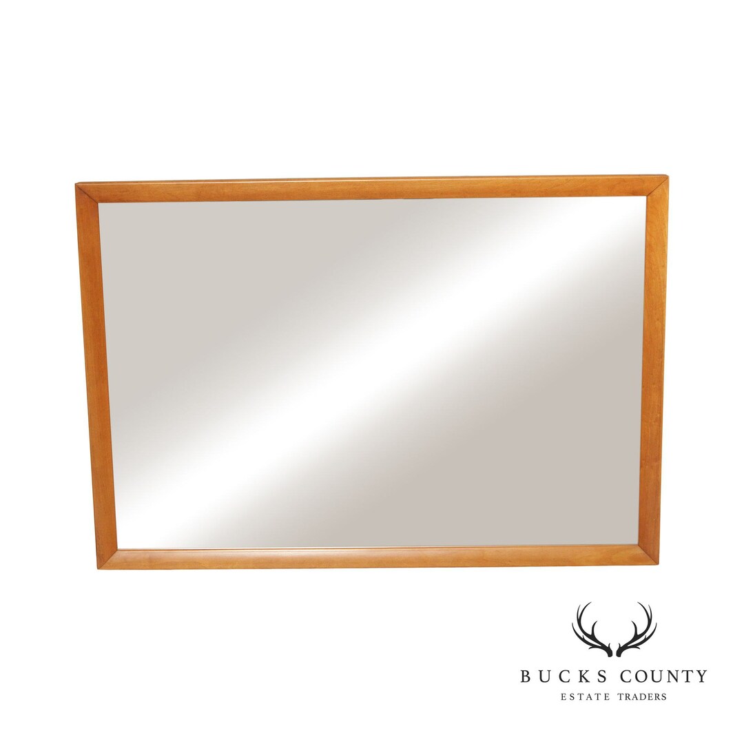 Mid Century Modern Rectangular Frame Wall Mirror - Etsy