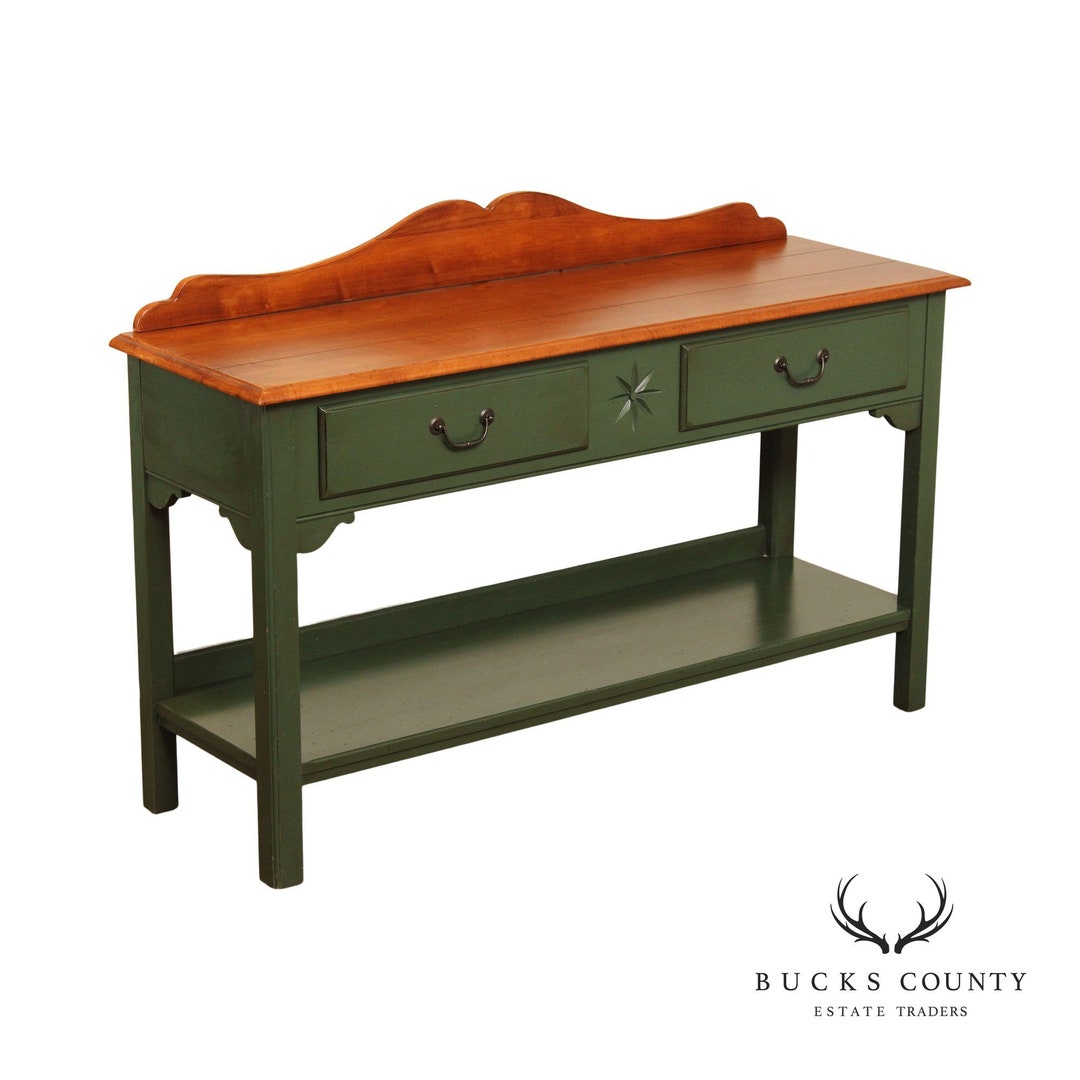 Ethan Allen 'country Crossings' Painted Maple - Etsy