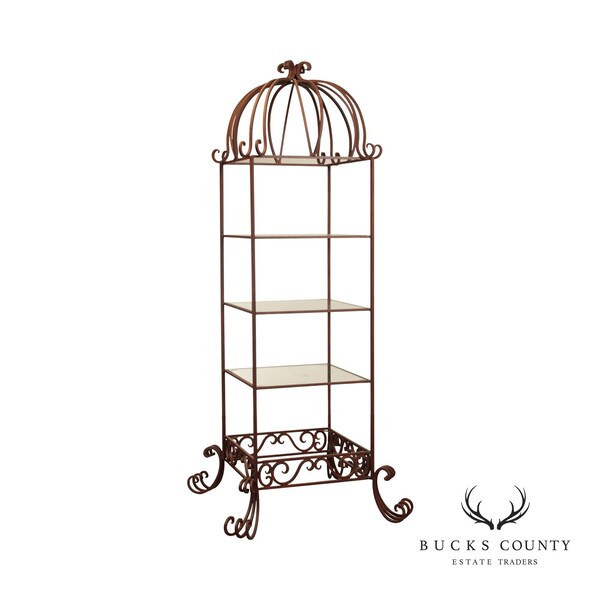 Wrought Iron Bookcase - Etsy
