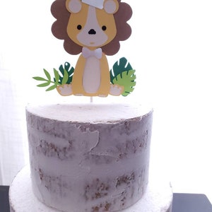 Lion Cake Topper - Etsy