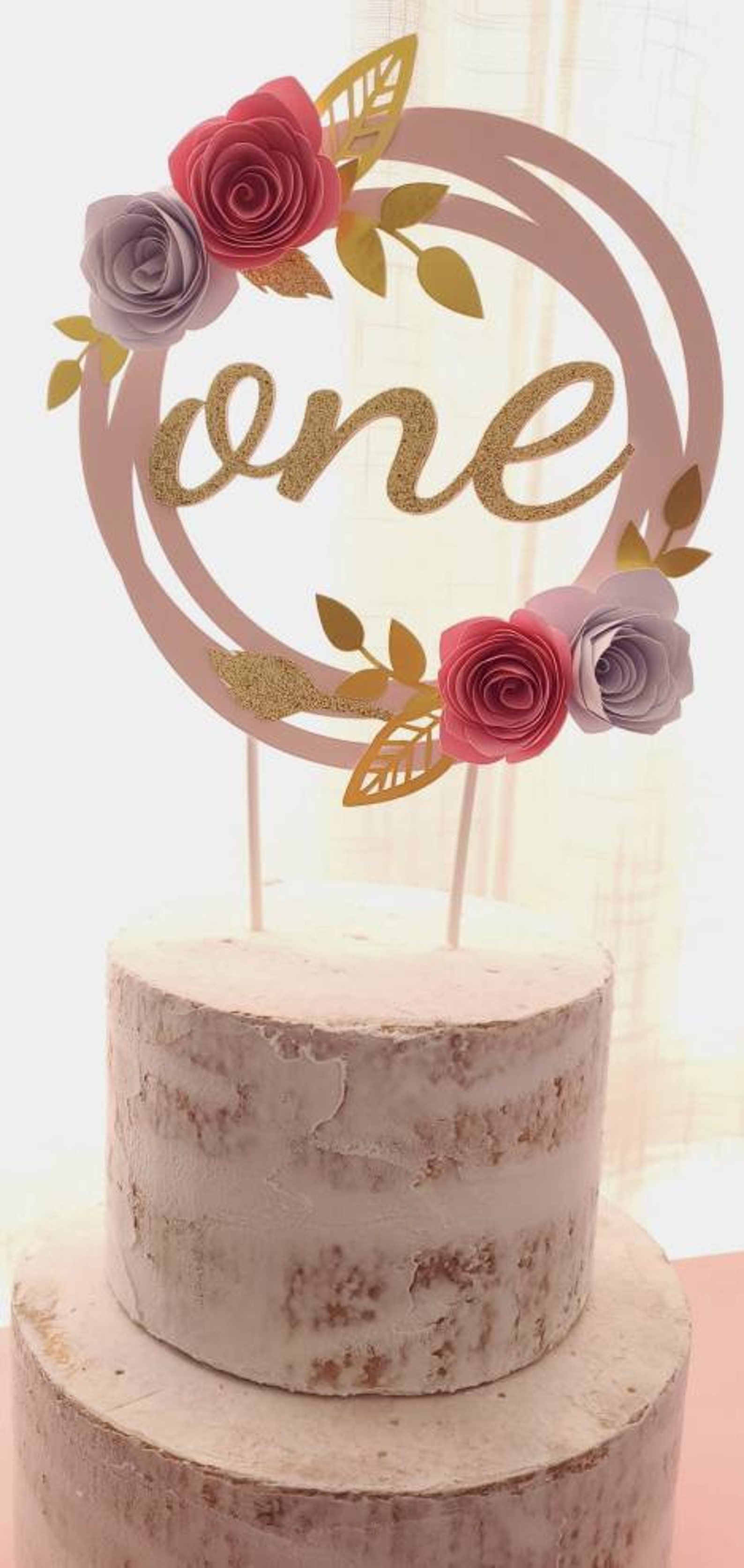 First Birthday Cake Topper | Etsy