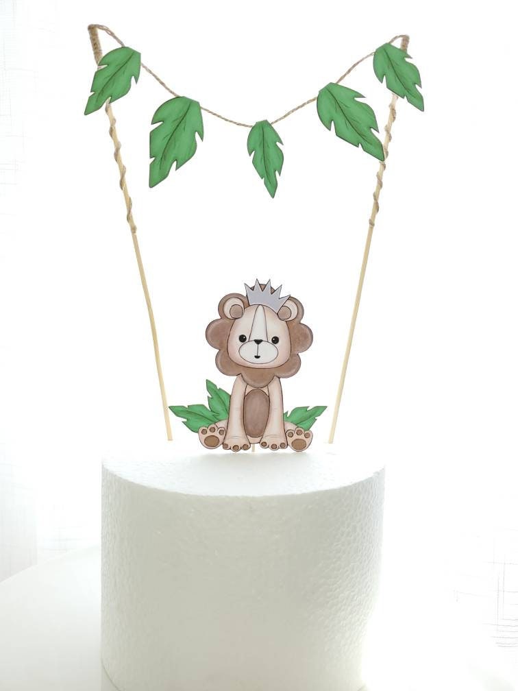 Monkey Jungle Theme Cake Topper | Etsy