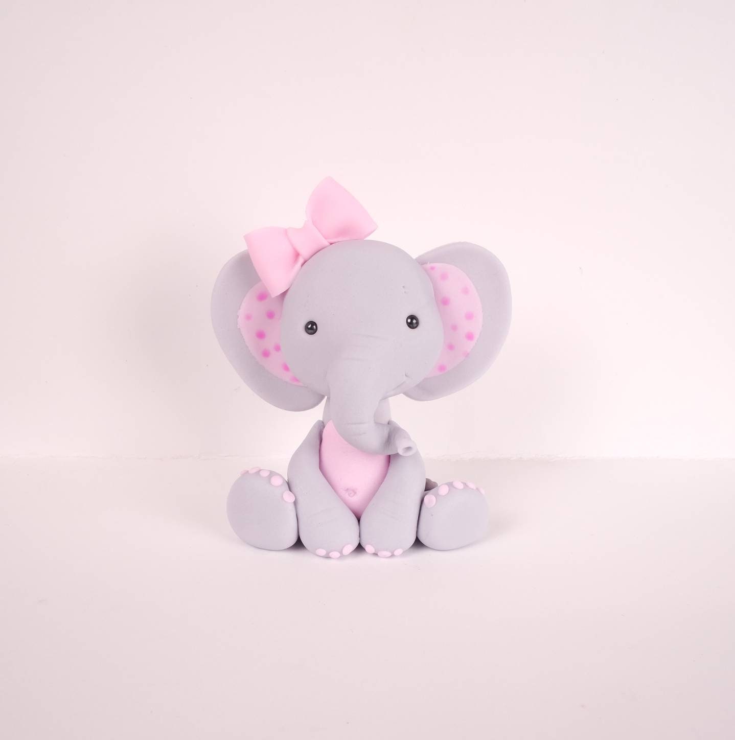 Fondant Elephant Cake Topper | Etsy