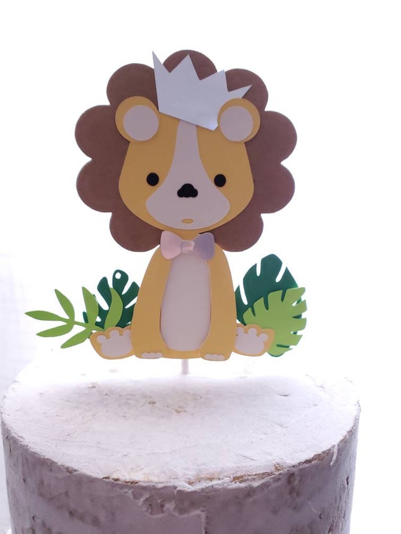 Lion Cake Topper | Etsy