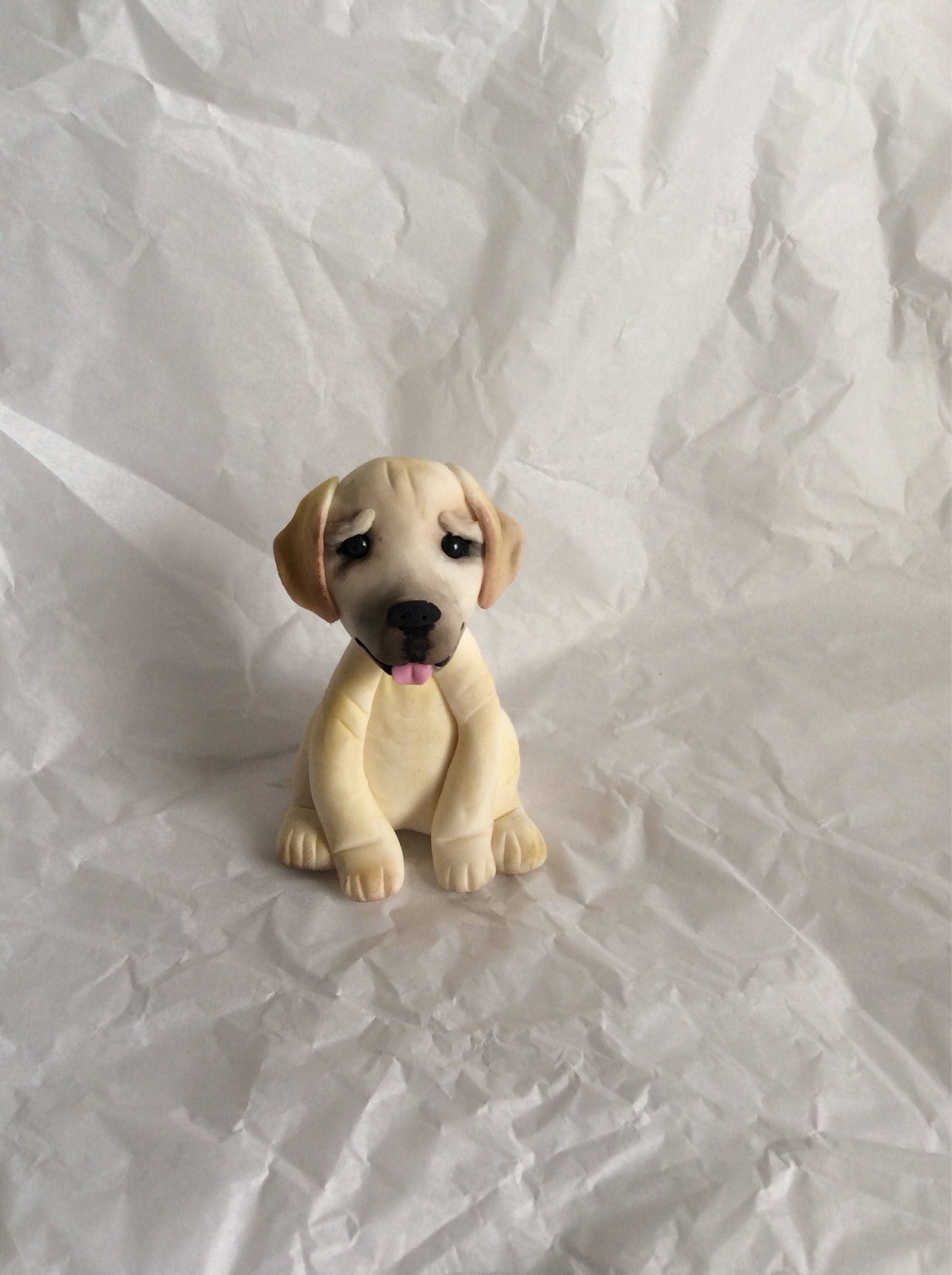 Fondant Dog Topper | Etsy