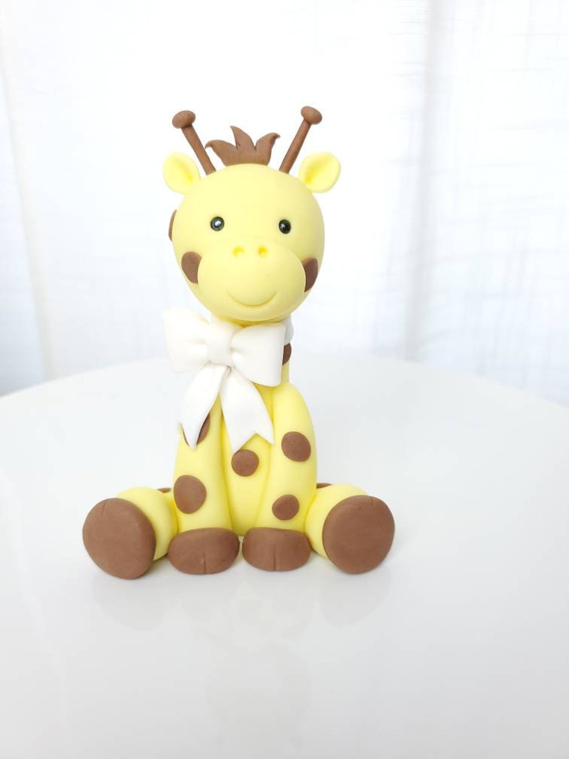 Fondant 4 Giraffe Cake Topper - Etsy