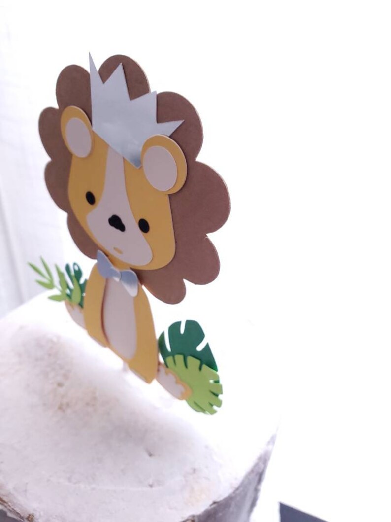 Lion Cake Topper | Etsy