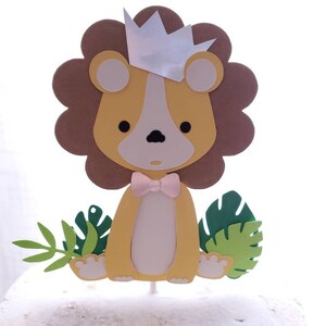 Lion Cake Topper - Etsy