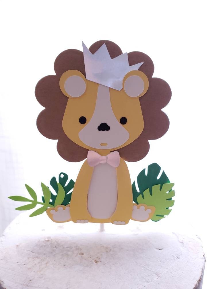 Lion Cake Topper | Etsy