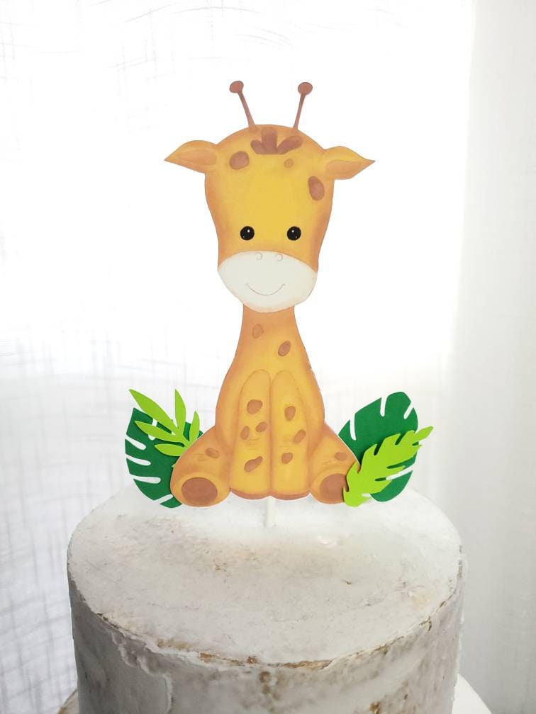 Giraffe Cake Topper - Etsy
