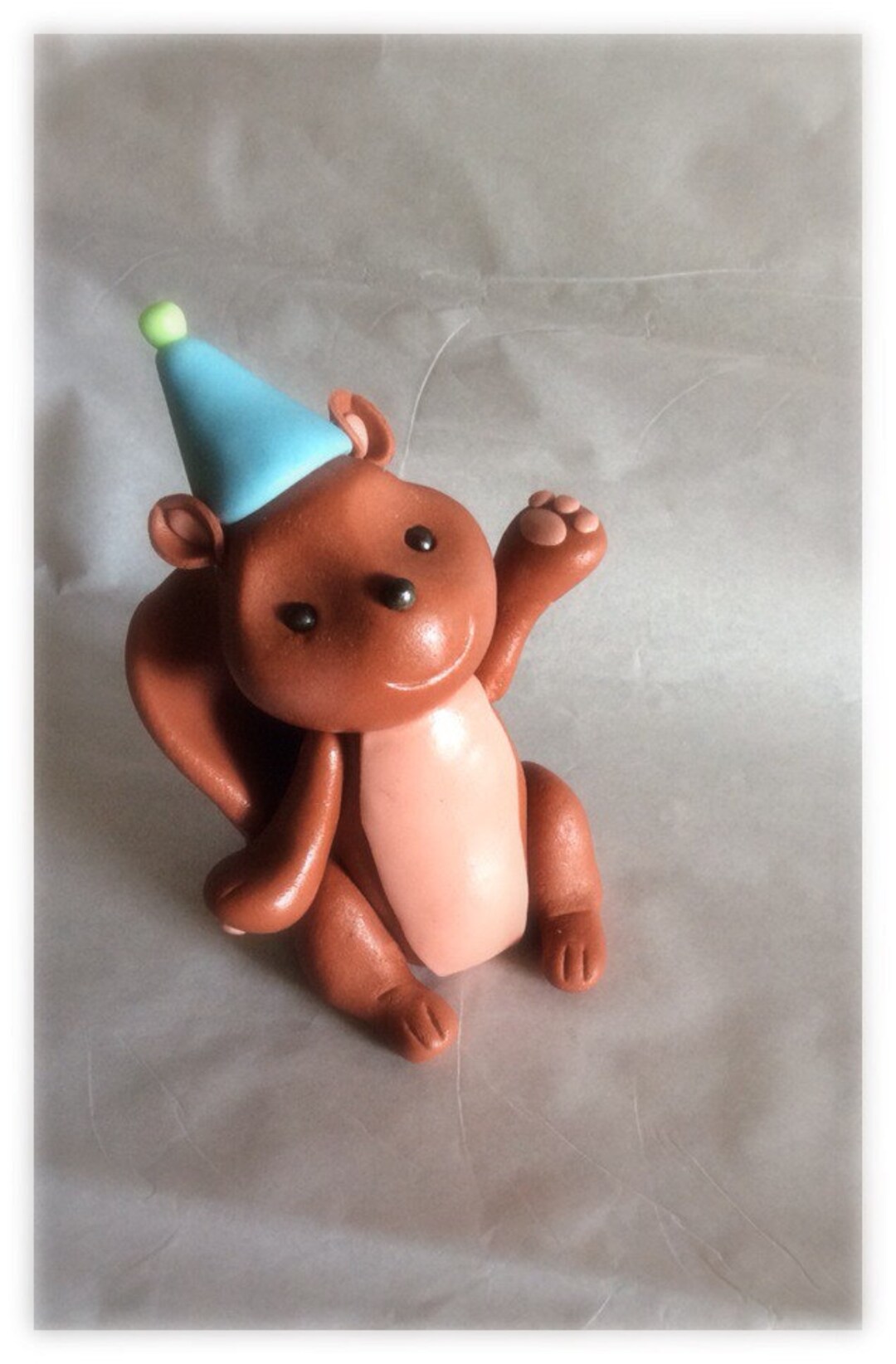 Fondant Squirrel Fondant Cake Topper - Etsy