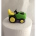 Tractor Fondant Cake Topper - Etsy