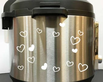 Cute Elephant Family - Vinyl Decal Sticker for Instant Pot Instapot ...