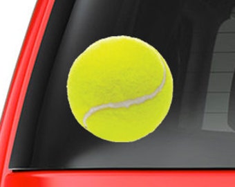 Tennis Ball Solid 4 Vinyl Decal Window Sticker - Etsy