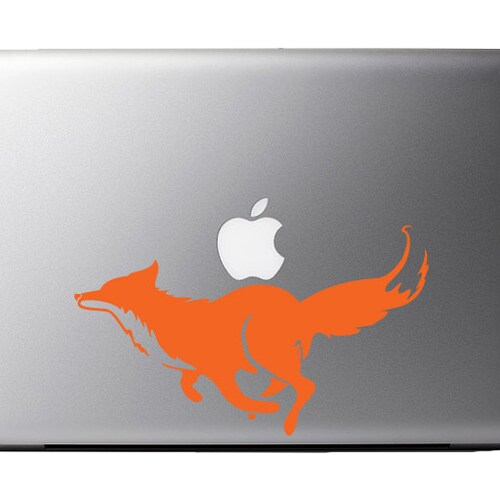 Fox Permanent Vinyl Decal - Etsy