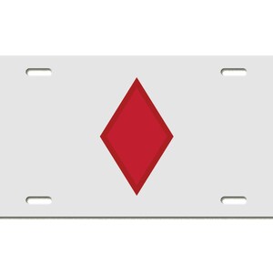 US Army Division - 5th Calvary DUI - Aluminum License Plate - Etsy