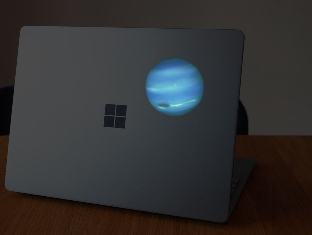 The Planet Neptune Glow in the Dark Full Color - Vinyl Decal for Car ...