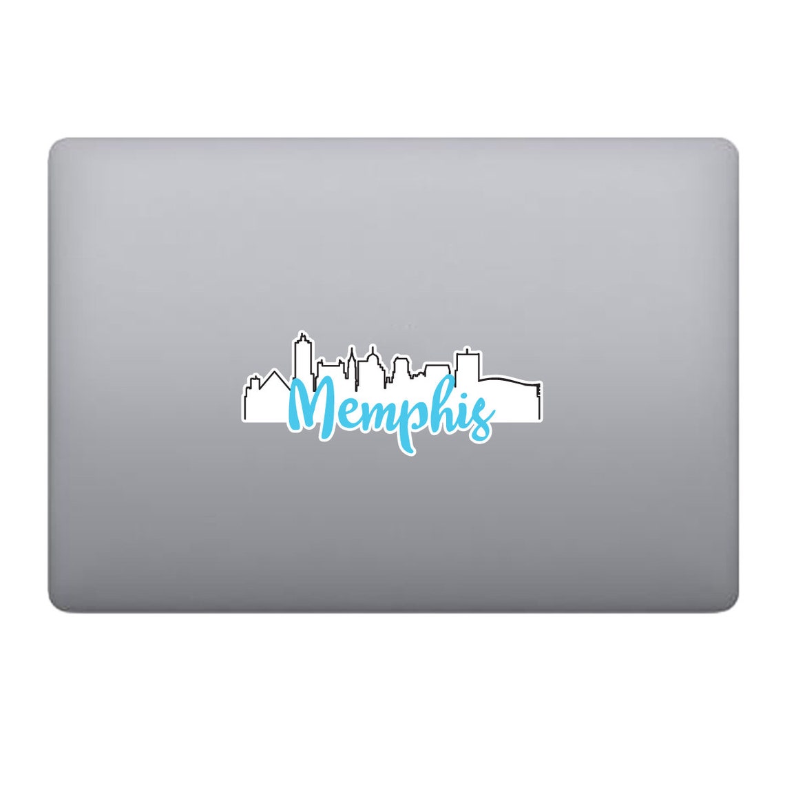 Memphis Tennessee City Skyline Decal Full Color - Vinyl Sticker Decal ...