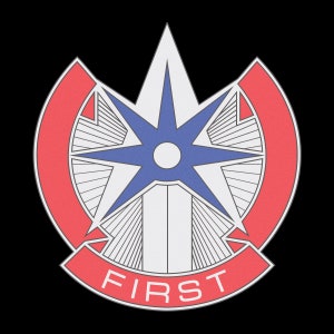 US Army Division - 1st Sustainment Command DUI Reflective Indoor ...