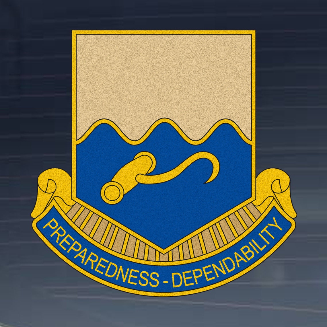 US Army Division - 11th Transportation Battalion DUI Reflective Indoor ...