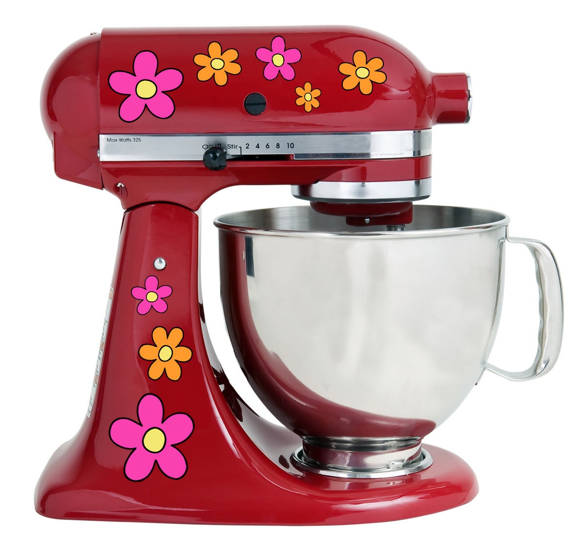 Hippy Flowers Bakery Kitchenaid Mixer Mixing Machine Decal Art Wrap - Etsy