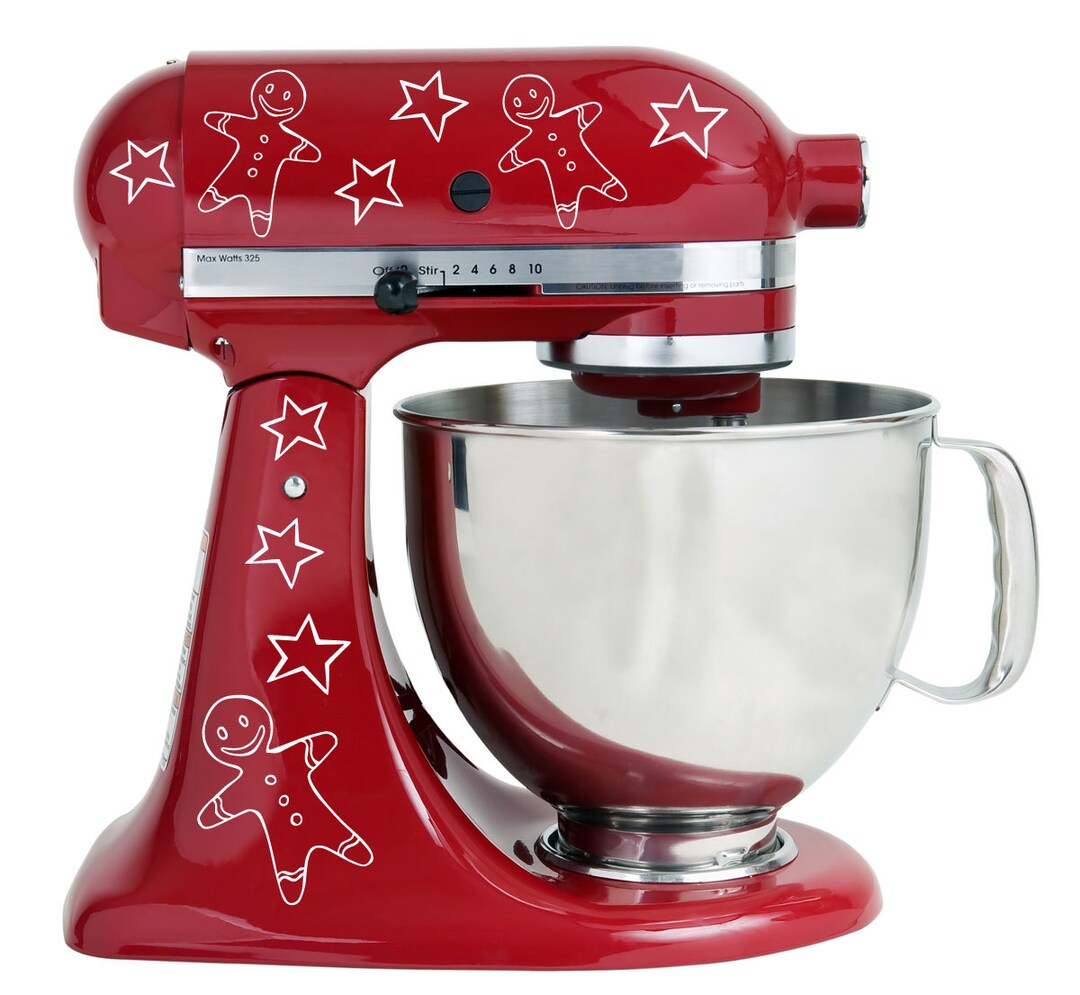 Gingerbread Men Kitchenaid Mixer Mixing Machine Decal Art Wrap - Etsy