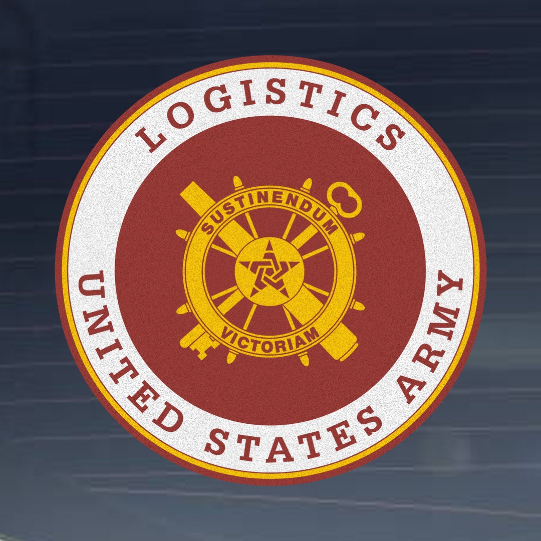 US Army Division - Logistics Branch Plaque Reflective Indoor Outdoor ...