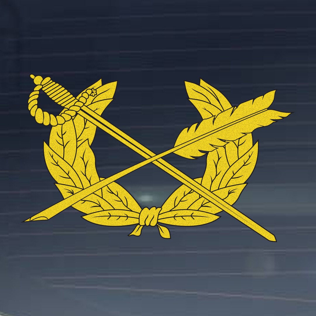 US Army Division - Judge Advocate General Emblem Reflective Indoor ...
