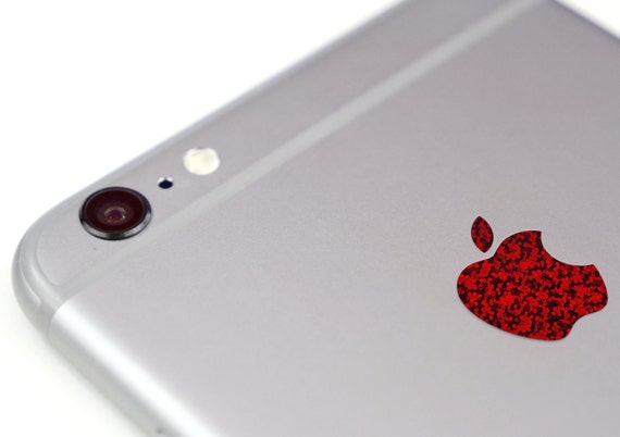 Glitter Red Color Changer Overlay for Apple Iphone 6 and 6 | Etsy
