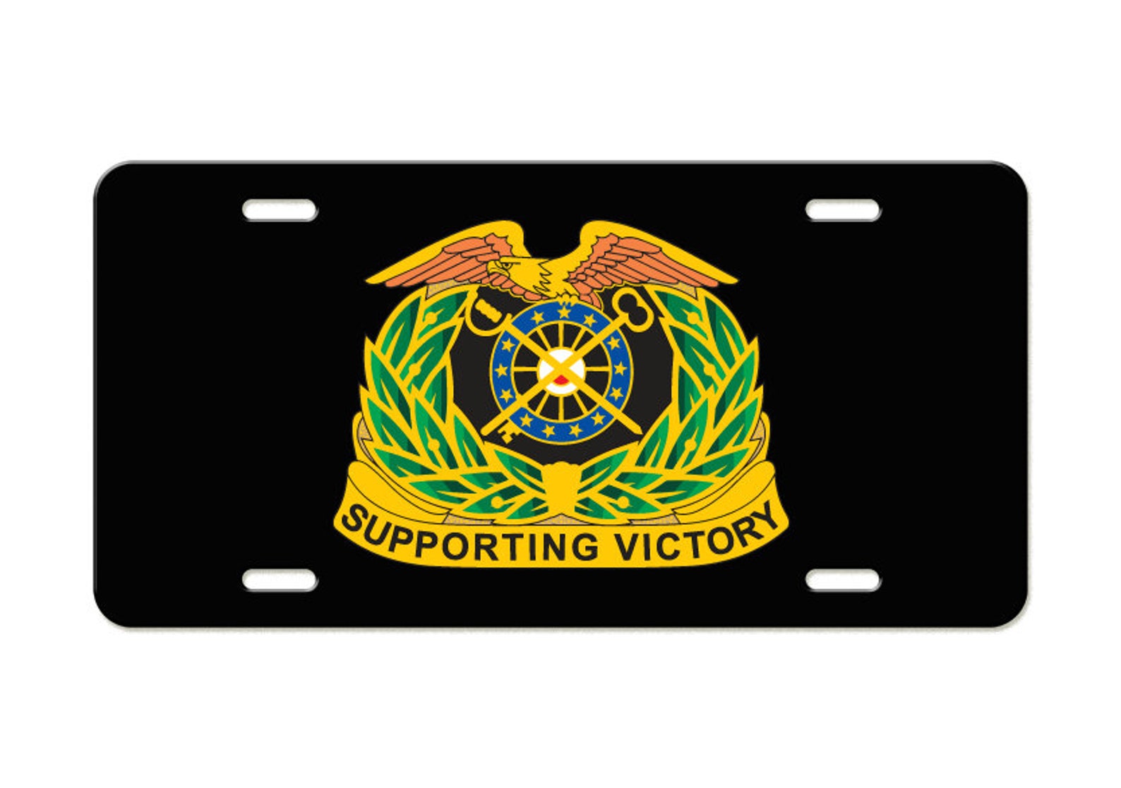 US Army Division Quartermaster Corps Insignia Aluminum - Etsy